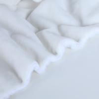 China White Sheep Fleece Security Blanket Newborn Lovey Stuffed Animal for sale