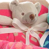 China 16 X 16 Inches Fleece Security Blanket Little Koala Lovey Flannel Baby Blanket for sale