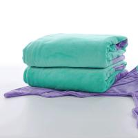 China Polyester Machine Washable Blanket Breathable Wearable Soft Fleece Blanket for sale