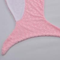 China Kids Cozy Mermaid Tail Blanket PV Teens Super Soft Fleece Blanket for sale