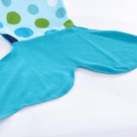 China Beach Towel Animal Tail Blanket Summer Polyester Wearable Mermaid Sleeping Bag for sale
