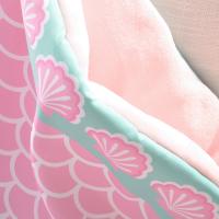 China Cozy Comfortable Mermaid Tail Fleece Blanket Soft Animal Sleeping Bag Blanket for sale
