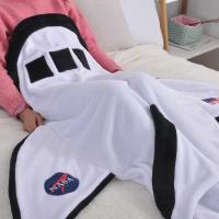 China Fleece Spacesheep Weighted Blanket Rocket Breathable Super Soft Plush Blanket for sale