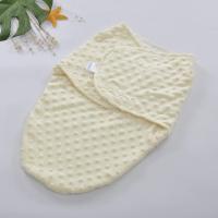 China Polyester Soft Cotton Swaddle Blanket Baby Swaddle Wrap Fade Resistant for sale