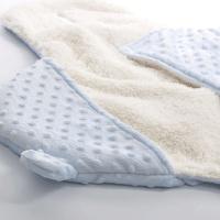 China Baby Fleece Swaddle Wrap Newborn Cute Bear Swaddleme Wrap Sack for sale