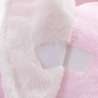 China 100 Polyester Fleece Swaddle Blanket Thick Warm 65X75cm Newborn Swaddle Blanket for sale
