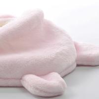China Small 0-3 Months Fleece Swaddle Blanket 100 Polyester Swaddle Blanket Baby Girl for sale