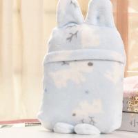 China Durable Knit Plush Pillow Blanket 2 In 1 Versatile Animal Pillow Blanket for sale