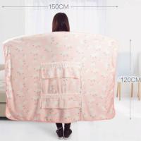 China Pink Polyester Foldable Blanket Pillow And Blanket In One Customized Knit for sale