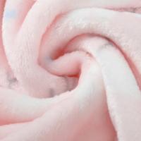China Pink Polyester Foldable Blanket Pillow And Blanket In One Customized Knit for sale