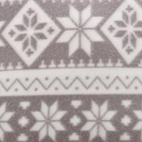 China Snowflake Fleece Travel Pillow Fade Resistant Polyester Fleece Blanket Set for sale