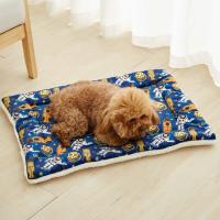 China Outing Warm Pet Blanket Knit Fleece 100 Polyester Dog Cat Blanket for sale