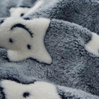 China Sleep Mat Small Fleece Dog Blanket Print Pattern Polyester Cat Pet Bed Cover for sale