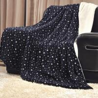 China Microfiber Fleece Bed Blanket Plush Cozy Luxury Queen Blanket for sale