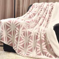 China King Soft Fleece Bed Blanket Plush Luxury Microfiber Fleece Blankets for sale