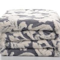 China Thick Fleece Bed Blanket Fuzzy Twin Size Sherpa Fleece Blankets for sale