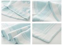 China Child Cozy Knitting Blanket Couch Knit Lightweight Throw Blanket for sale