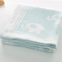 China Child Cozy Knitting Blanket Couch Knit Lightweight Throw Blanket for sale