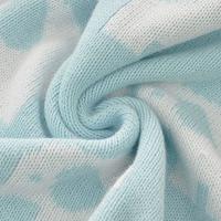 China Child Cozy Knitting Blanket Couch Knit Lightweight Throw Blanket for sale