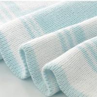 China Child Cozy Knitting Blanket Couch Knit Lightweight Throw Blanket for sale