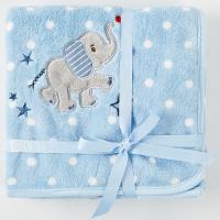 China Fleece Plush Small Lightweight Crib Baby Blanket for Toddler Bed for sale