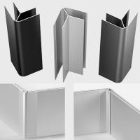 China Kitchen Accessory Aluminum Corner Connector for Skirting Board Cabinet Accessory for sale