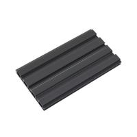 China Baseboard Accessories PVC Skirting Board Holding-Down Line in Modern Design 24cm Width for sale
