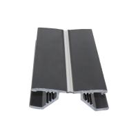 China Decorative PVC Skirting Board Corner with Printing UV Coating 3M Length for Laminate Flooring for sale