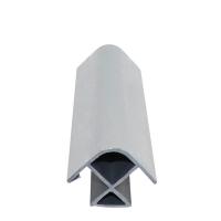 China Decorative PVC Skirting Board Corner with Printing UV Coating 3M Length for Laminate Flooring for sale