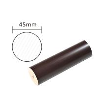 China PVC Plastic Vinyl Stair Handrail 45x45mm Modern Home Hotel Handrail SO45 for sale
