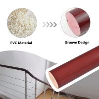 China SO50 Decorative PVC Handrail 50mm Round for Metal Railing Stair Handrail for sale