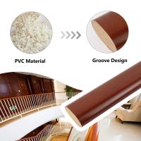 China Spiral Staircase PVC Handrail Railing Modern Style High Strength for sale