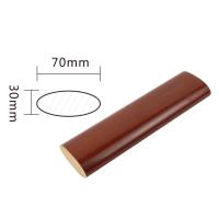 China PVC Handrail 70x30mm Modern Design Easy Bending Flexible Stair Railings Handrail for sale