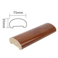 China PVC Aisle Handrail 75x35mm Anti-Collision Hospital Safety Handrail Modern Design for sale