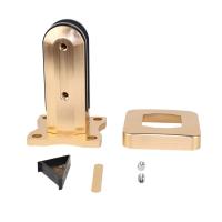 China Aluminum Glass Clamp for Pool Fence Railing H130 H160 H200 Suit 12mm Tempered Glass for sale