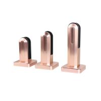 China Aluminum Glass Spigot Balustrade for Floor Mounting 130mm 160mm 200mm Swimming Pool for sale