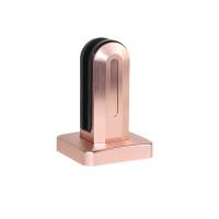 China Aluminum Glass Spigot Balustrade for Floor Mounting 130mm 160mm 200mm Swimming Pool for sale