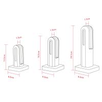 China Aluminum Alloy Swimming Pool Glass Fence Bracket H130 H160 H200 for 12mm Tempered Glass for sale