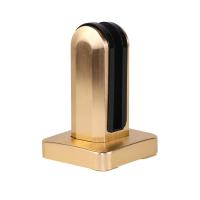 China Frameless Outdoor Baluster SS 304 Glass Fence Railing Swimming Pool Handrail Balcony Glass Clamp H130 H160 H200 for sale