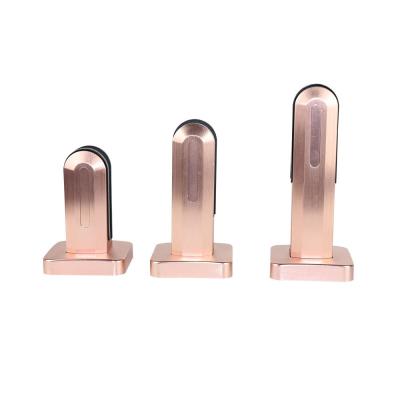 China Custom Aluminum Glass Clamp Holder 130mm 160mm 200mm for Swimming Pool Railing for sale