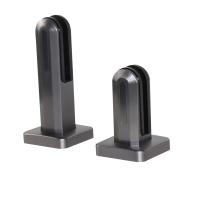 China Aluminum Glass Frameless Swimming Pool Handrail Clamp for 12mm Tempered Glass H130 H160 H200 for sale
