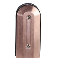 China Aluminum Alloy Glass Railing Spigot for Balcony Pool Fence H130 H160 H200 12mm Tempered Glass for sale