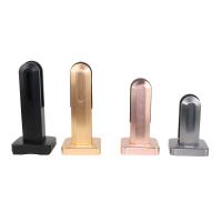 China Aluminum Alloy Glass Railing Spigot for Balcony Pool Fence H130 H160 H200 12mm Tempered Glass for sale