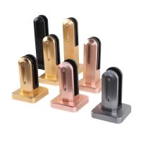 China Aluminum Glass Railing Clamp for Pool Balustrade H130 H160 H200 12mm Tempered Glass for sale