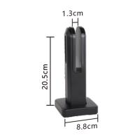 China Aluminum Alloy Glass Fence Bracket for 12mm Tempered Pool Railing H130 H160 H200 for sale