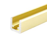 China Aluminum Alloy Swimming Pool Fence Glass Bracket 20x20x3.5mm Floor Mounted Handrail for sale