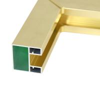 China Electrophoresis Multi-Color Aluminum Alloy Railing Light 30x30mm for Luxury Stair Handrail for sale