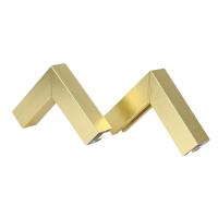 China Electrophoresis Multi-Color Aluminum Alloy Railing Light 30x30mm for Luxury Stair Handrail for sale