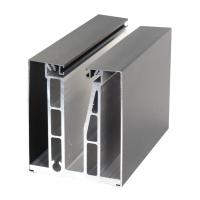 China Aluminum Alloy Top Mount Glass Supporting System W86xH101mm for Frameless Glass Railing for sale