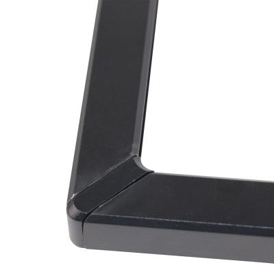 China Aluminum U Channel Glass Railing 20x20x14mm for Stairs Deck Terrace Outdoor Handrail for sale